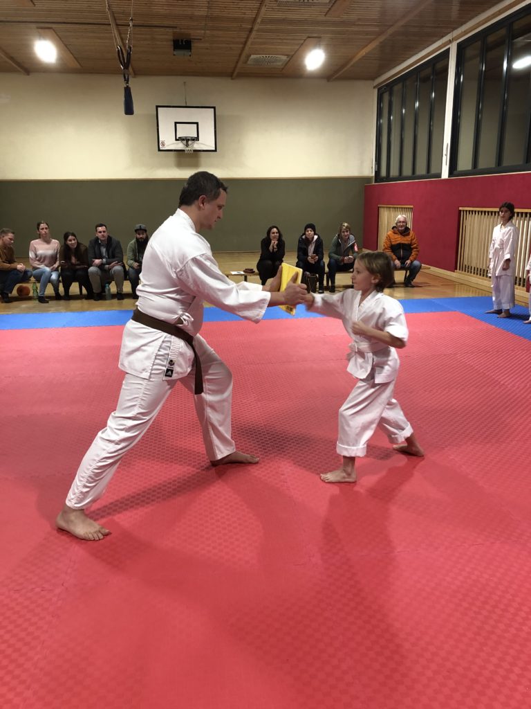 KARATE - Prüfung zum 8 Kyu im Dojo - SPORTUNION St.Veit an der Gölsen